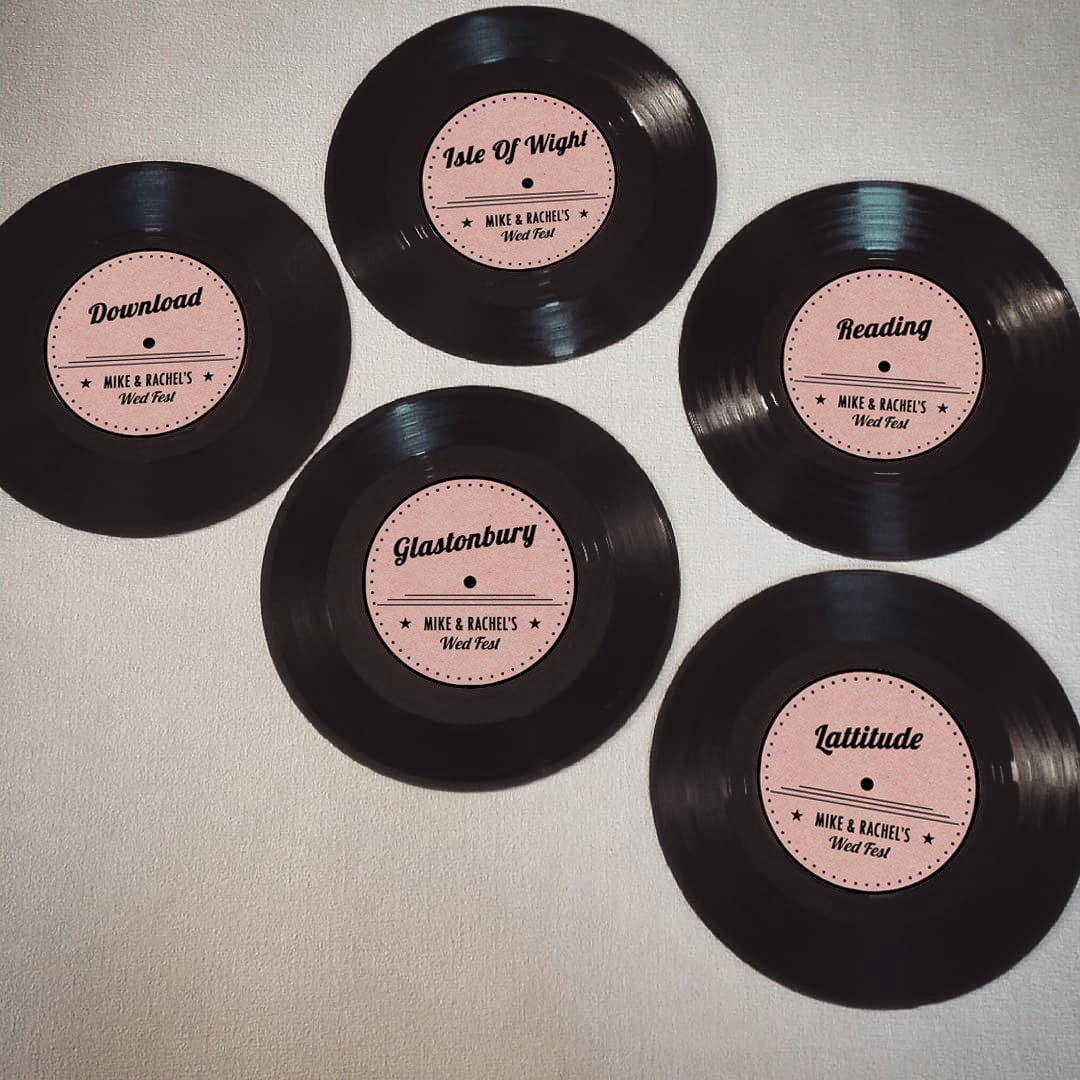 Personalised Record Label STICKERS for 7 Vinyl Record - Etsy UK