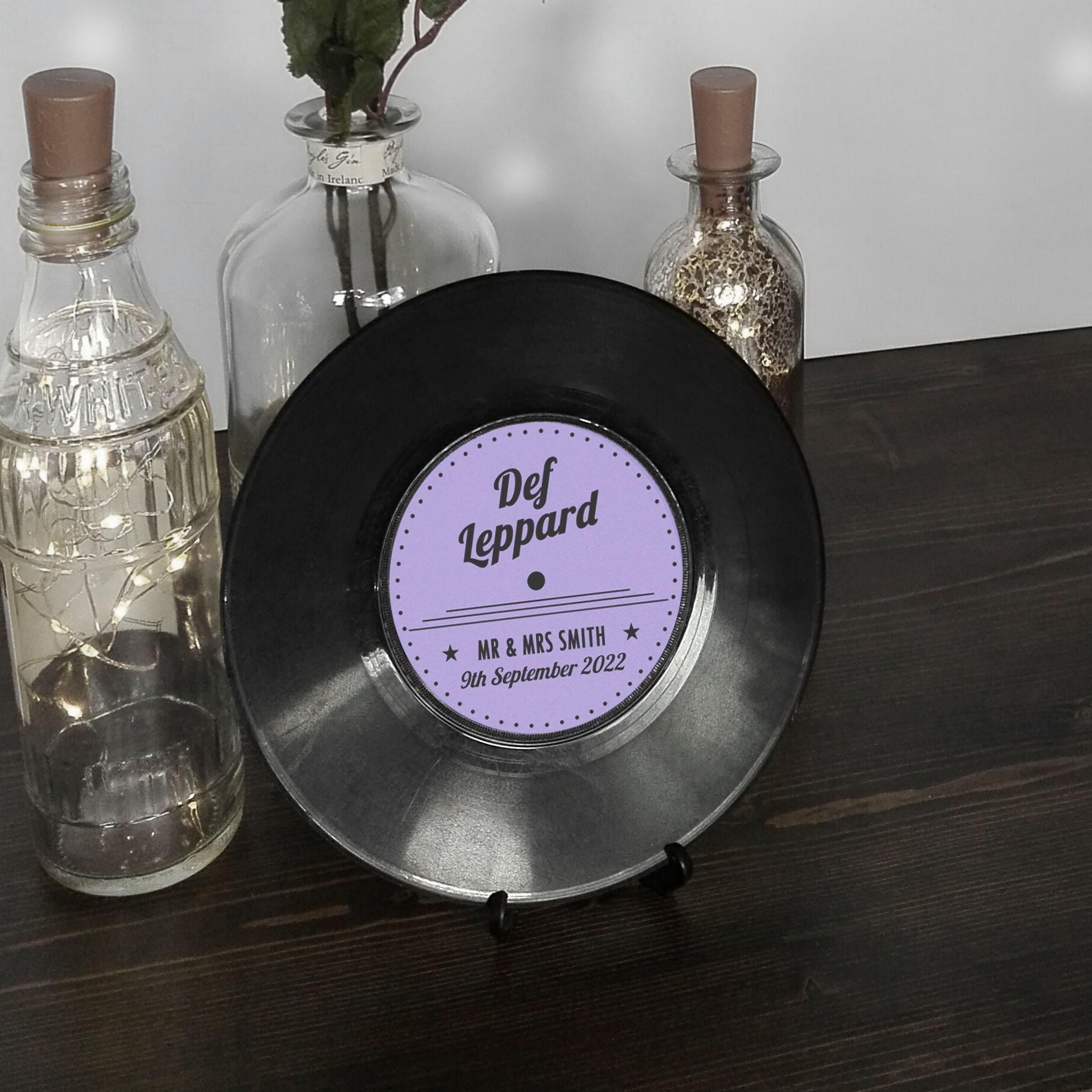 Personalised Record Label STICKERS for 7 Vinyl Record - Etsy UK