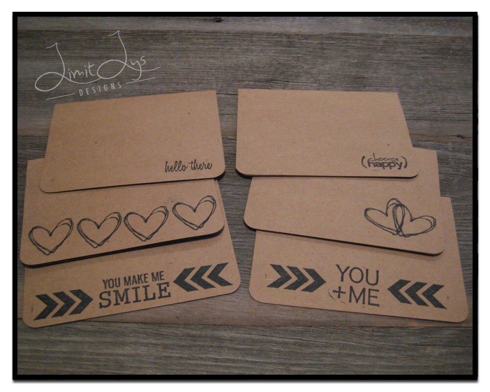 Love Note Cards Set Love Notecards Love Notes Love Cards | Etsy