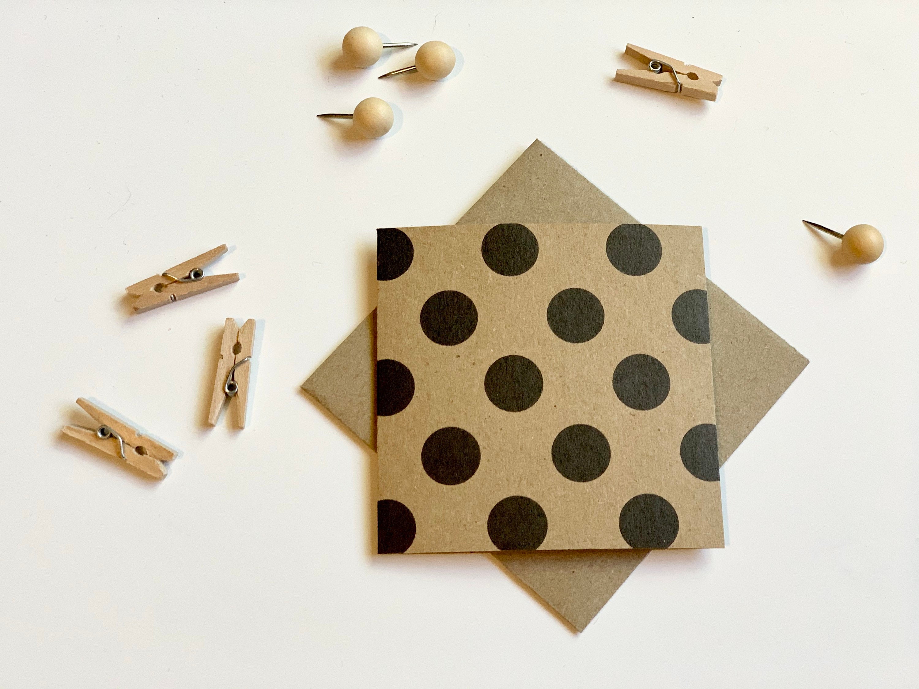 Blank Mini Cards and Envelopes 3x3 Card Set Tiny Note Card - Etsy