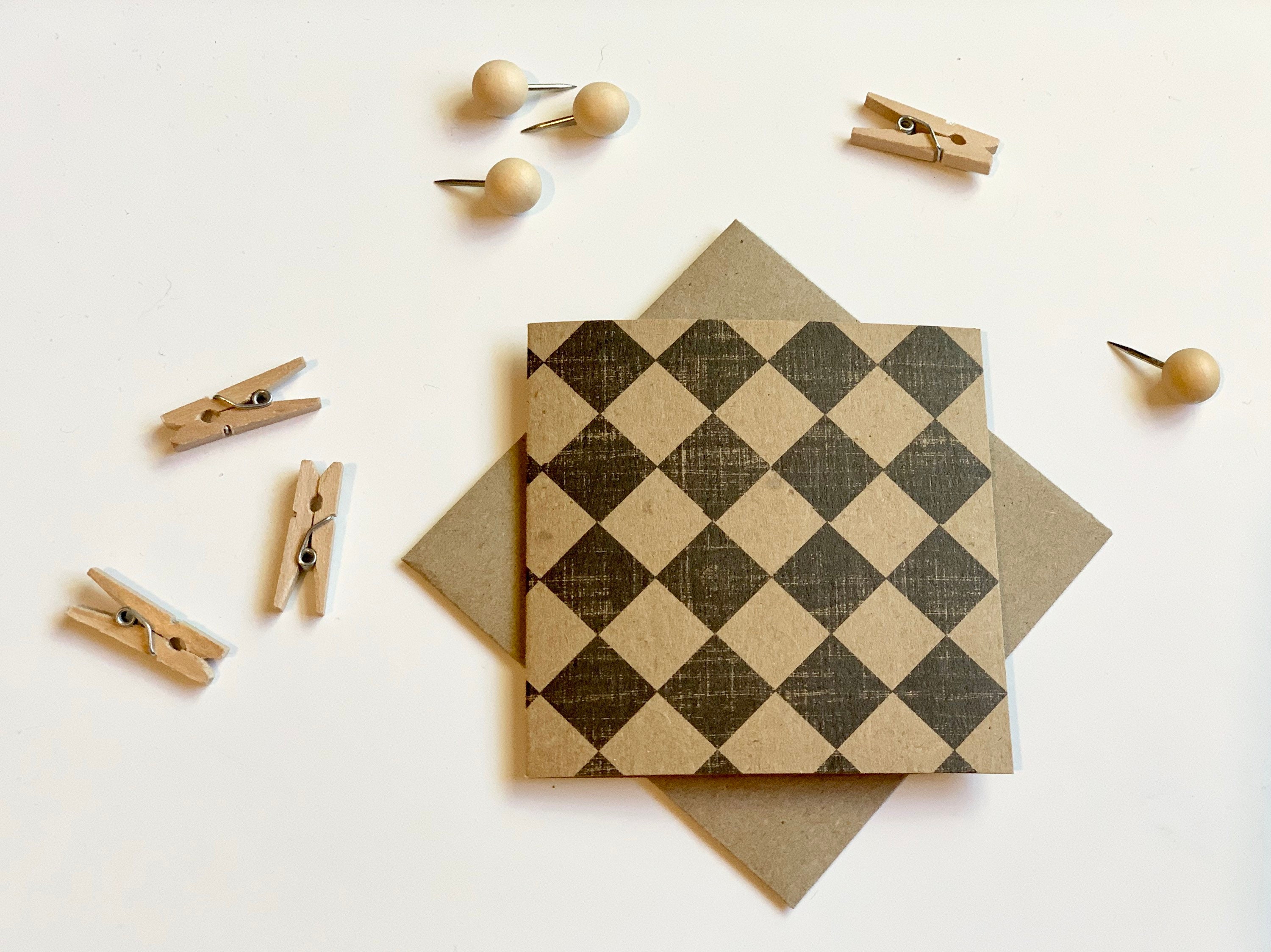 Blank Mini Cards and Envelopes 3x3 Card Set Tiny Note Card - Etsy