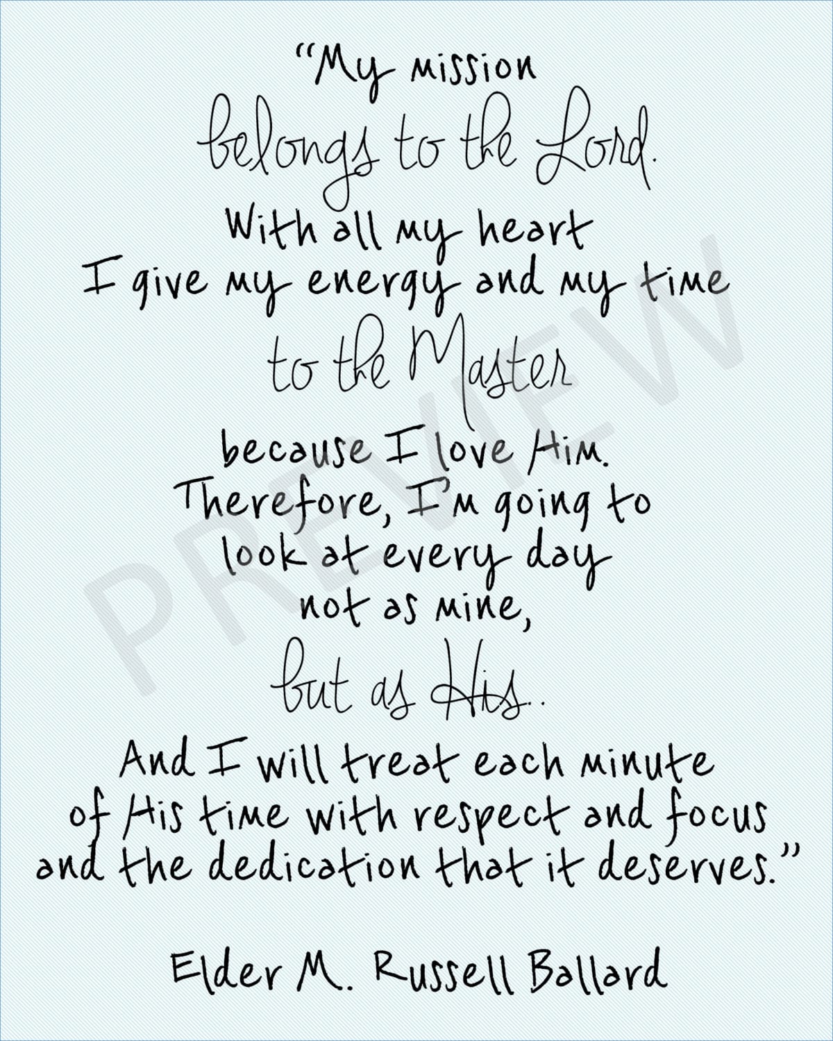 Inspirational Missionary Quote guaranteed Scripture Be