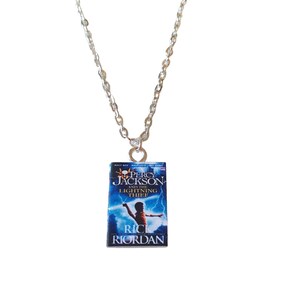 Percy Jackson and the Lightning Thief Tiny Book Necklace - Etsy