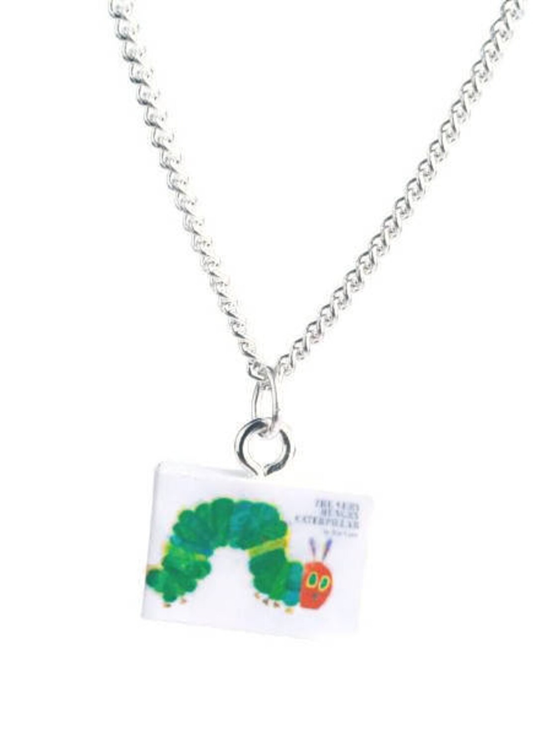 The Very Hungry Catapillar Book Novel Necklace - Etsy