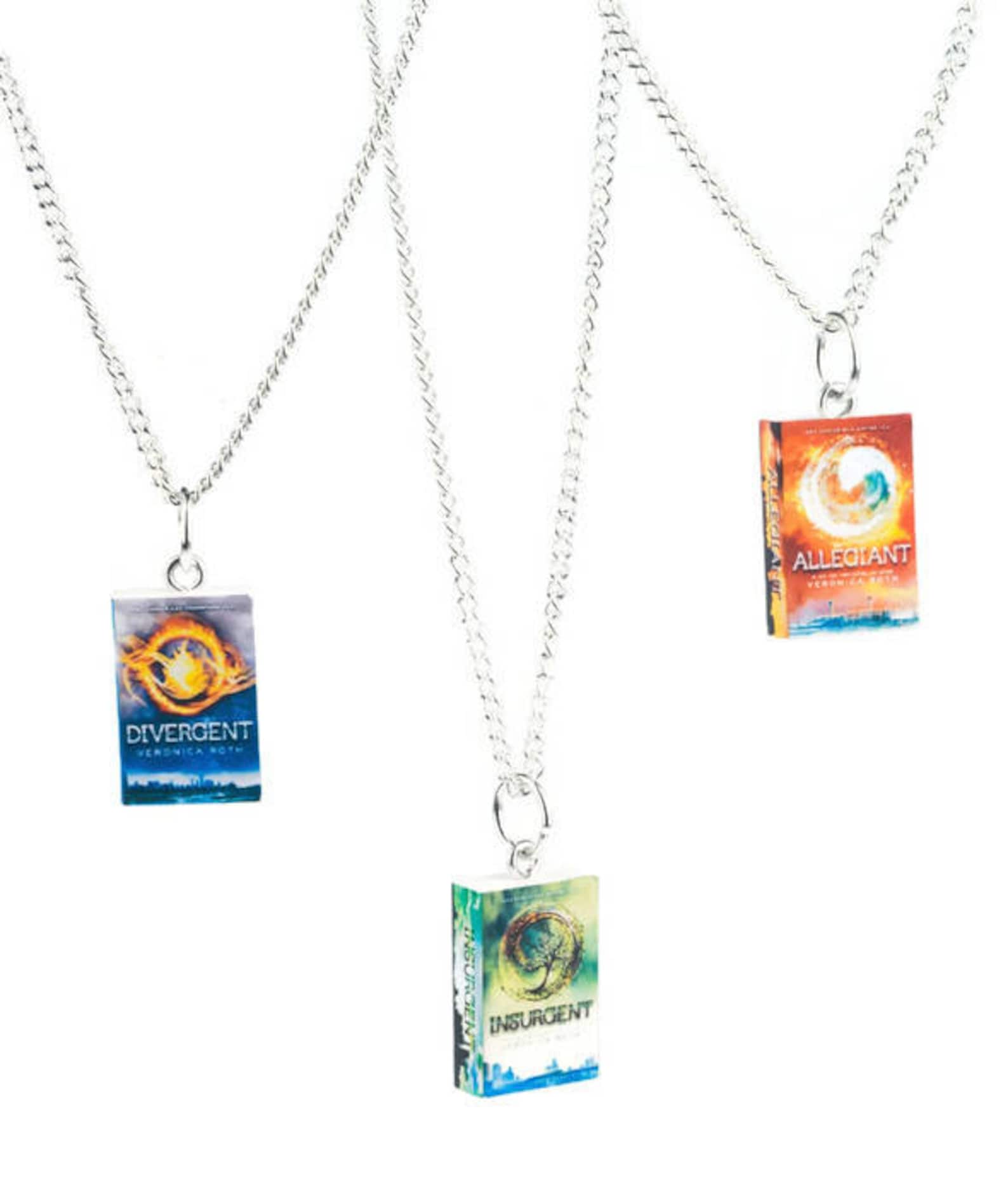 Divergent Inspired Trilogy Series Book Novel Necklace - Etsy