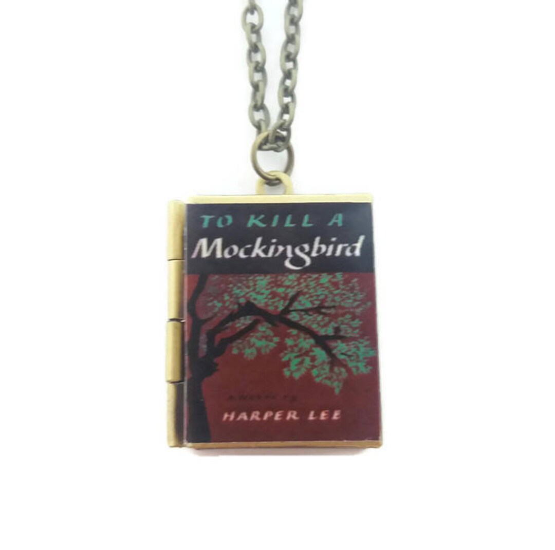 To Kill a Mockingbird Book Locket Necklace - Etsy