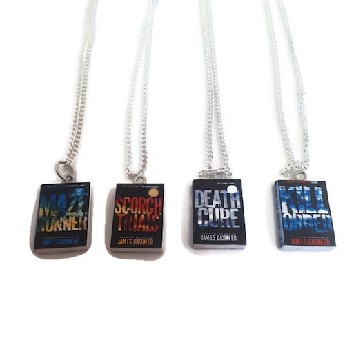The Maze Runner Hand Stamped Washer Necklace on Chain - Etsy