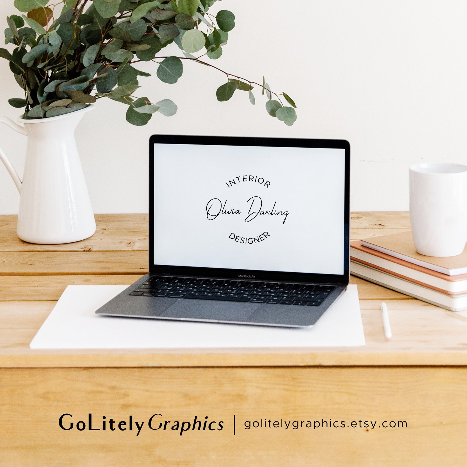 Sophisticated Signature Typographic Circle Logo | Made for You Logo ...