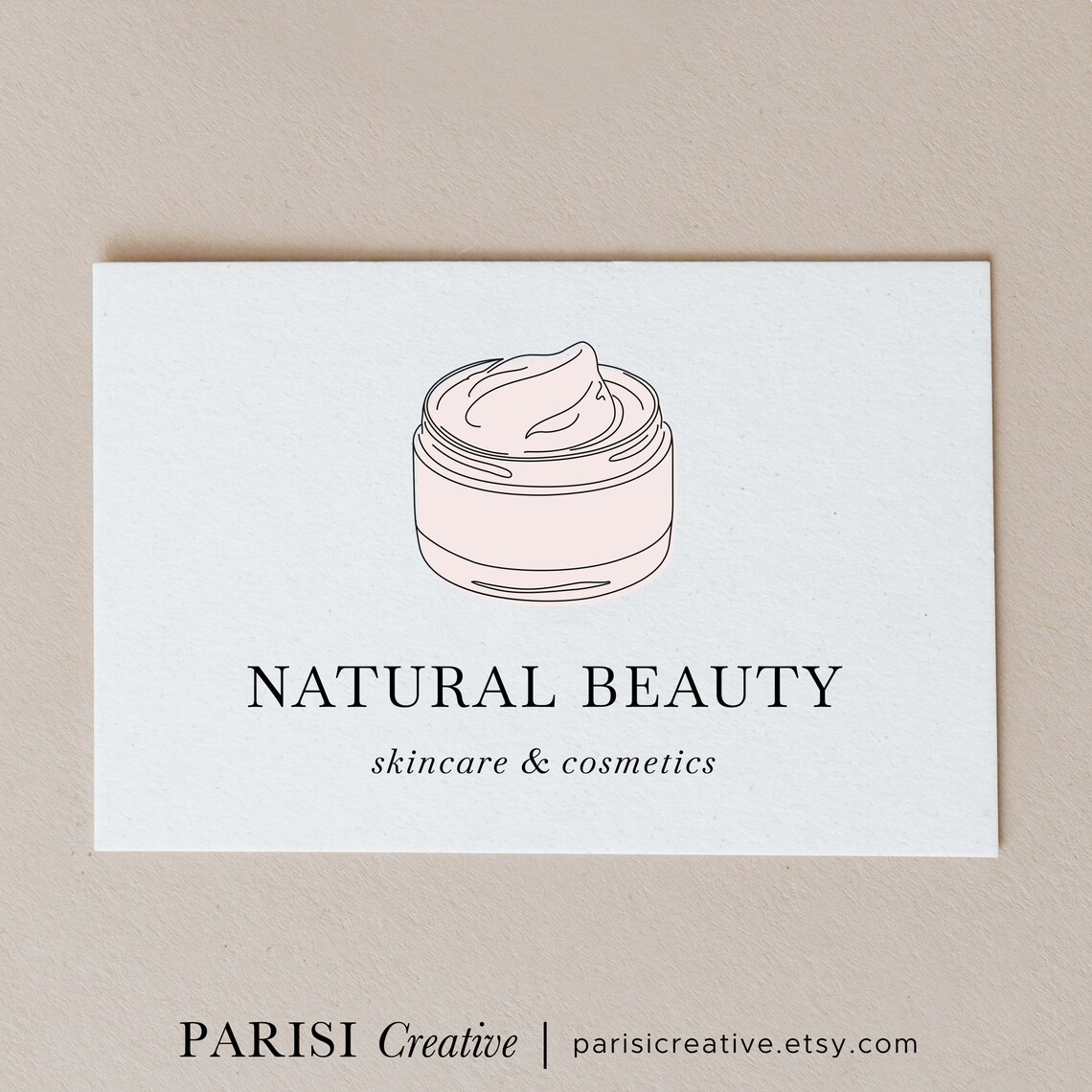 Skincare Logo Cosmetics Logo Lotion Logo Logo Design | Etsy