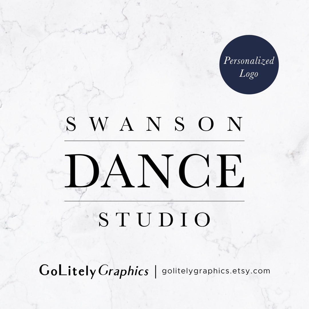 Stacked Logo, Text Logo, Classic Serif Logo | Made for You Logo Design ...