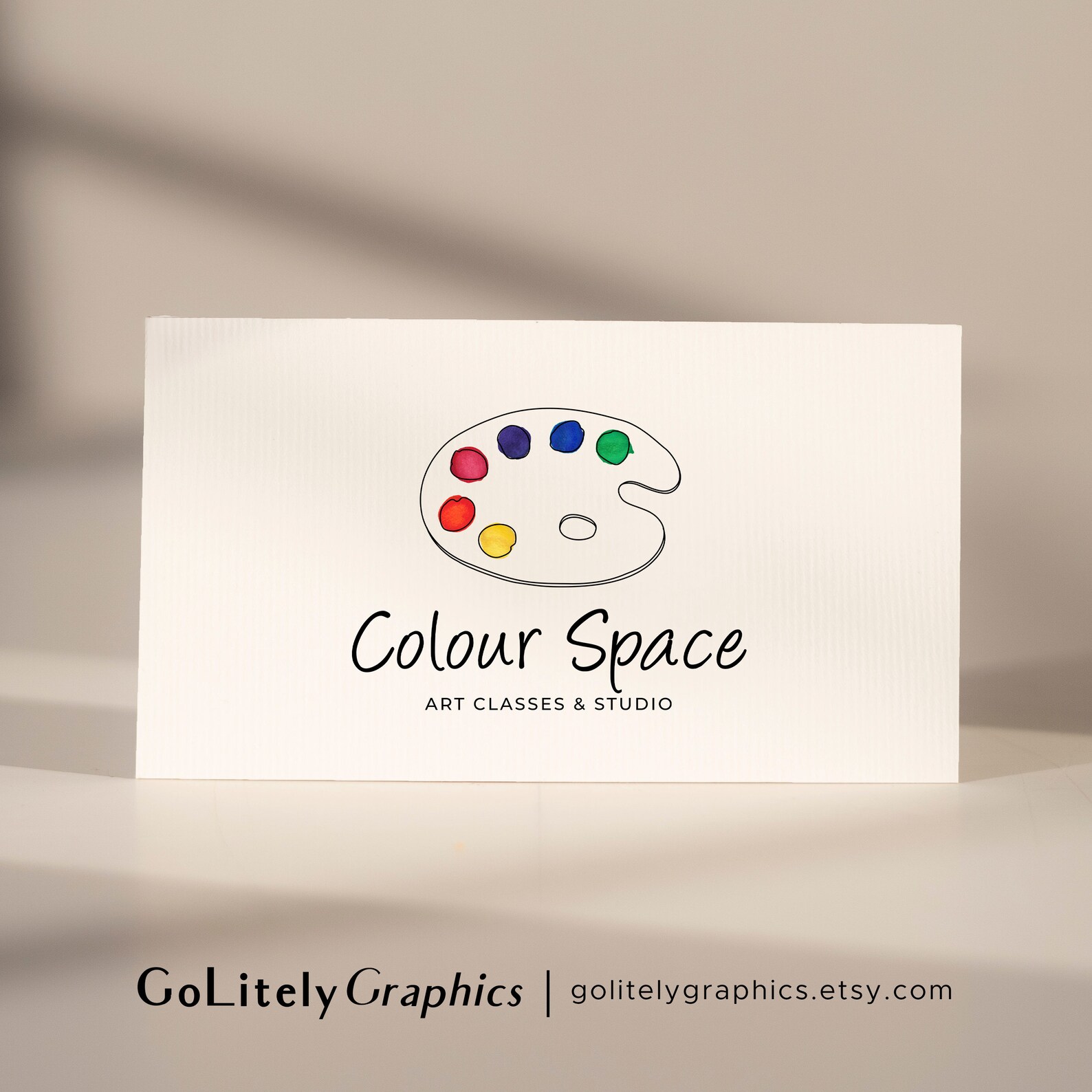 Paint Logo, Palette Logo, Artist Logo Logo Design Template Instant ...