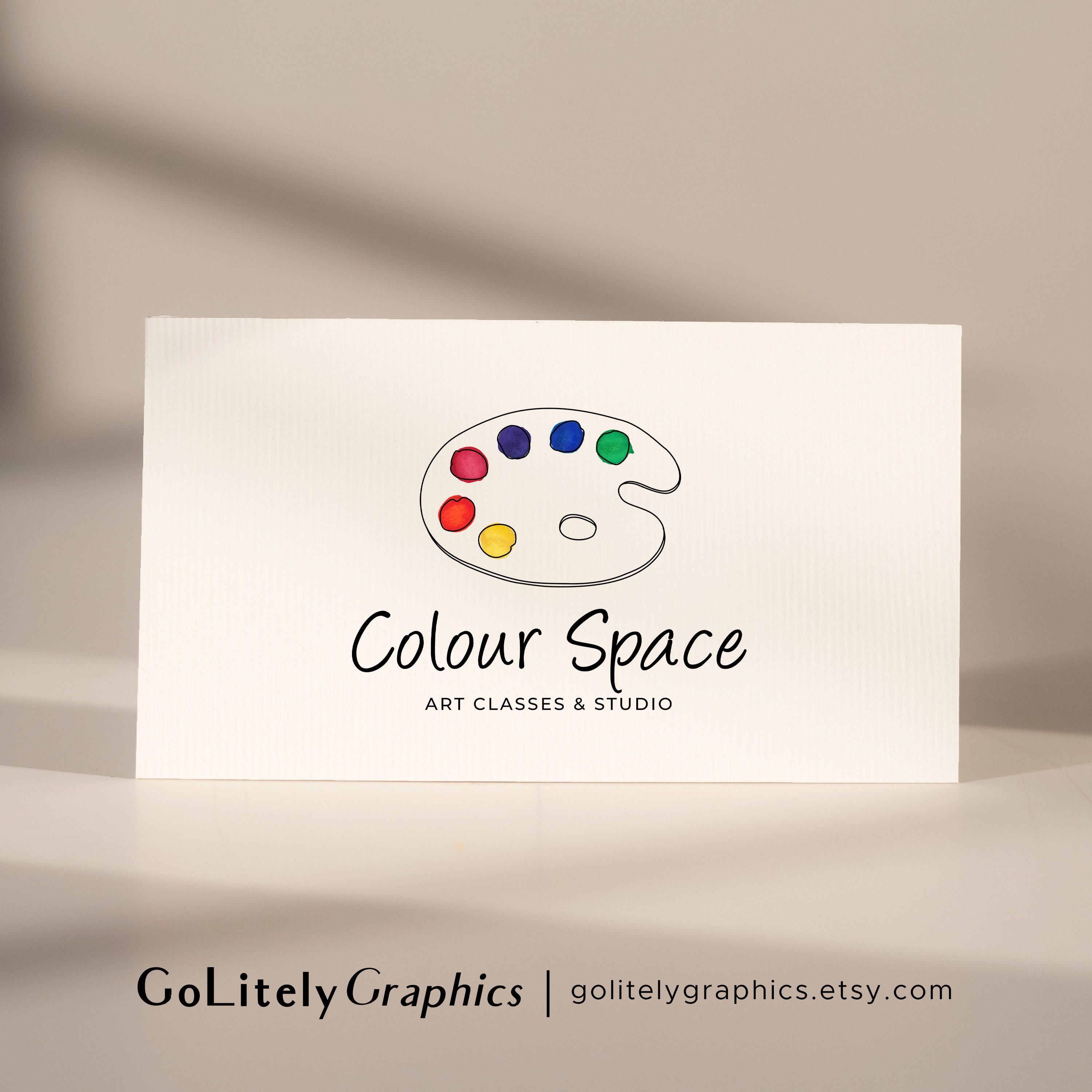 Paint Logo, Palette Logo, Artist Logo Logo Design Template Instant ...