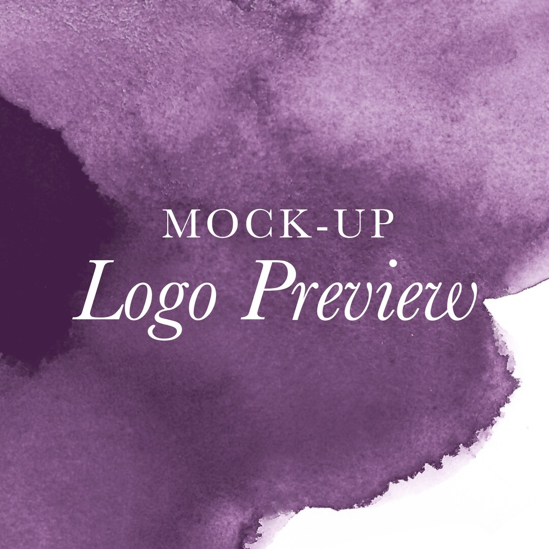 Logo Preview | Add-on Customization | Logo Add-on - Etsy