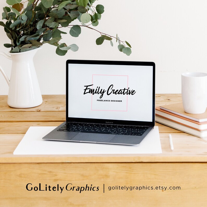 Square Logo, Signature Logo, Typographic Logo | Made for You Logo ...