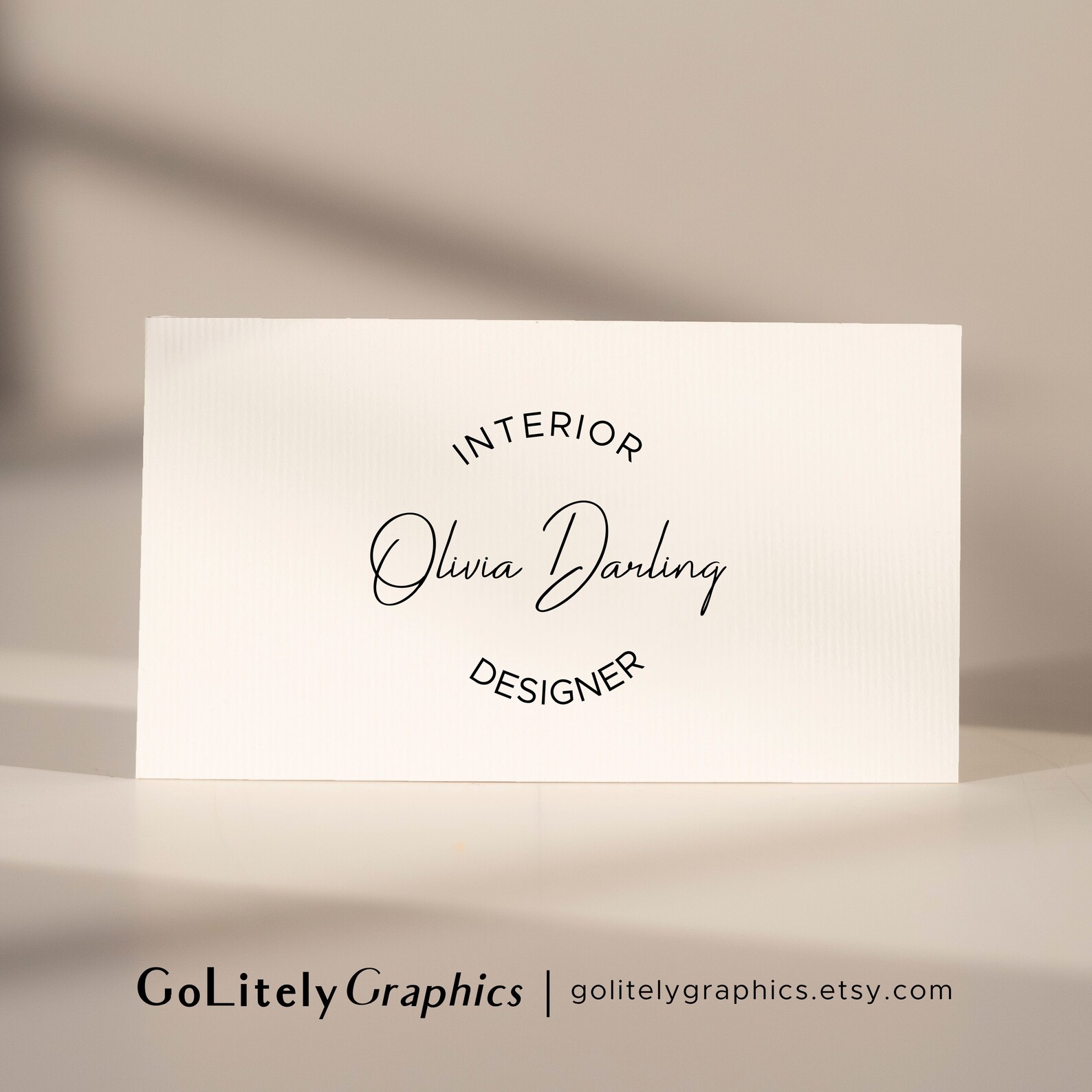 Sophisticated Signature Typographic Circle Logo | Made for You Logo ...