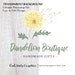 Dandelion Country Logo Logo Design Template Instant Download DIY Logo ...