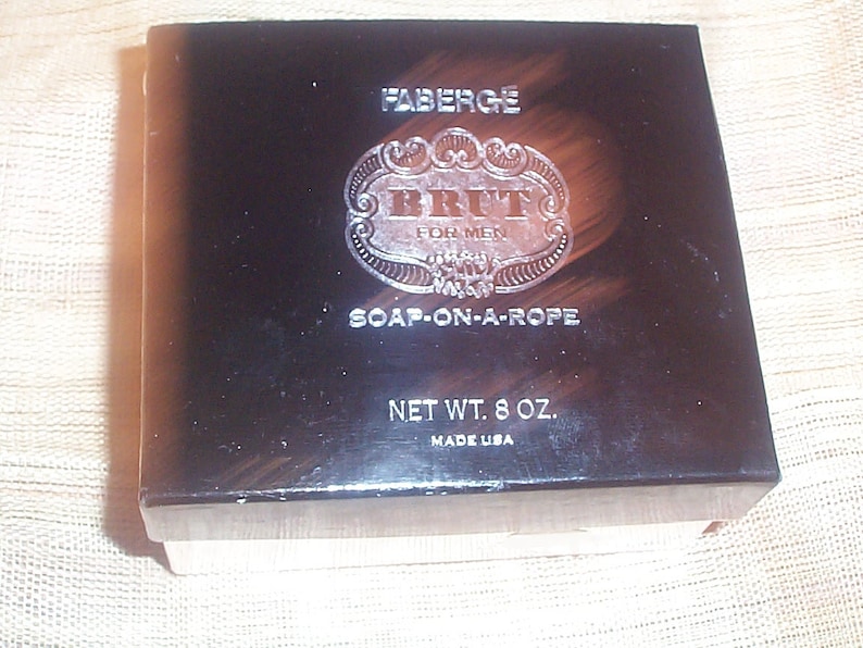 Vintage Faberge BRUT Soap on a Rope, 1970s Iconic Scent, NOS - Etsy