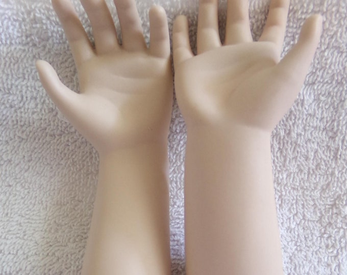 5.5 Porcelain Doll Arms With Hands and Fingers - Etsy