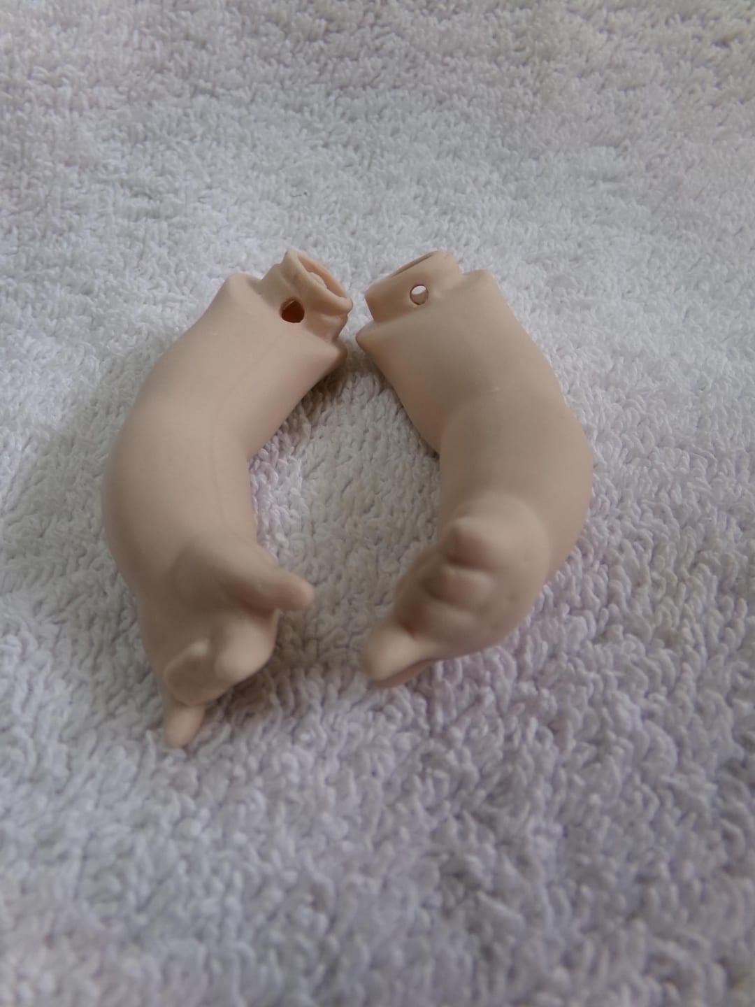 Set of 3" Porcelain Doll Arms With Hands NEW - Etsy