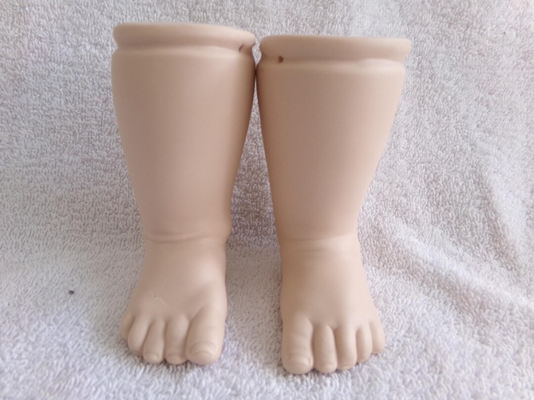 4" Porcelain Doll Legs With Feet & Toes - Etsy