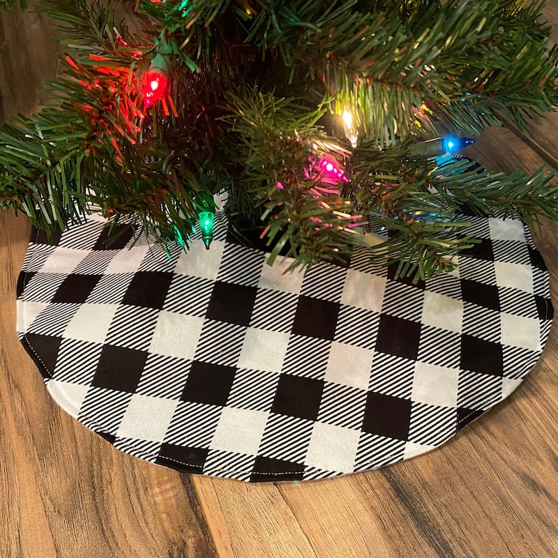 Buffalo Plaid Tree Skirt - Etsy