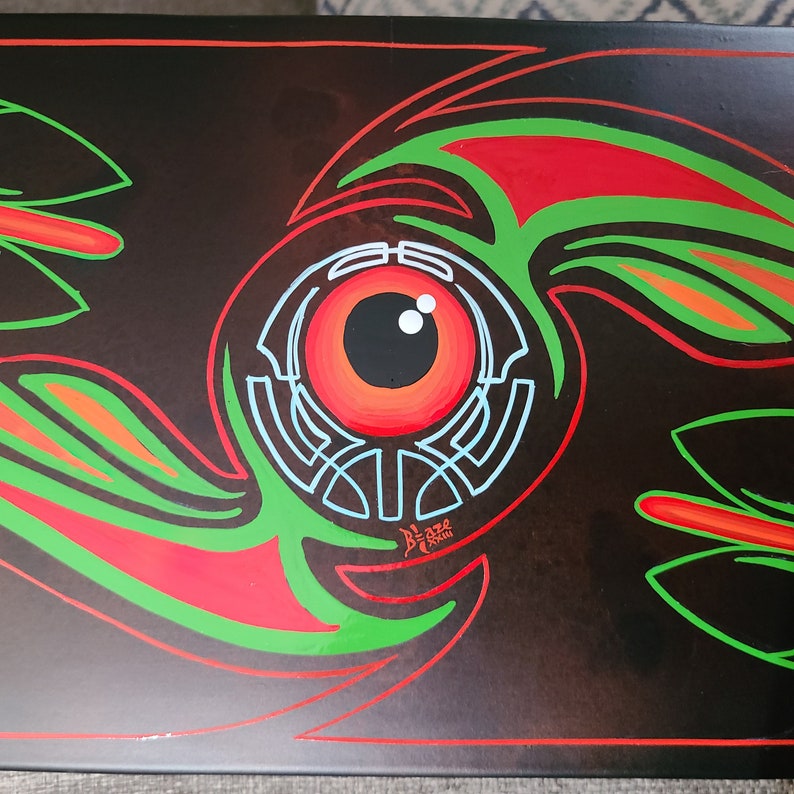 Flying Eyeball Skateboard Deck - Etsy