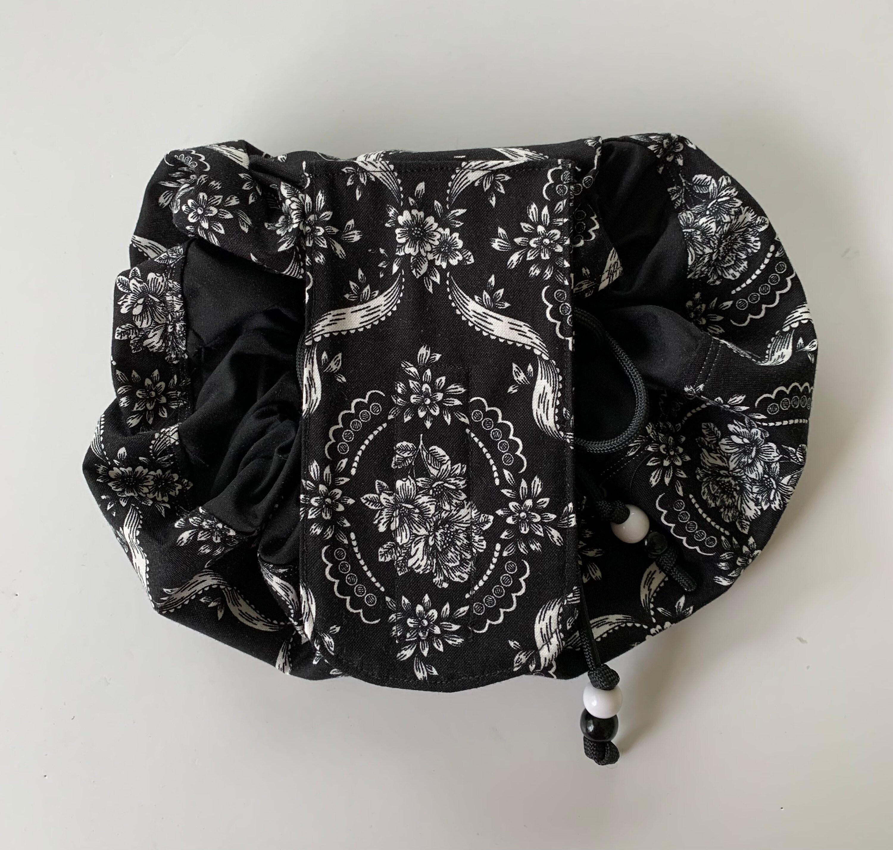 14 cosmetics round makeup bag drawstring cosmetics bag | Etsy