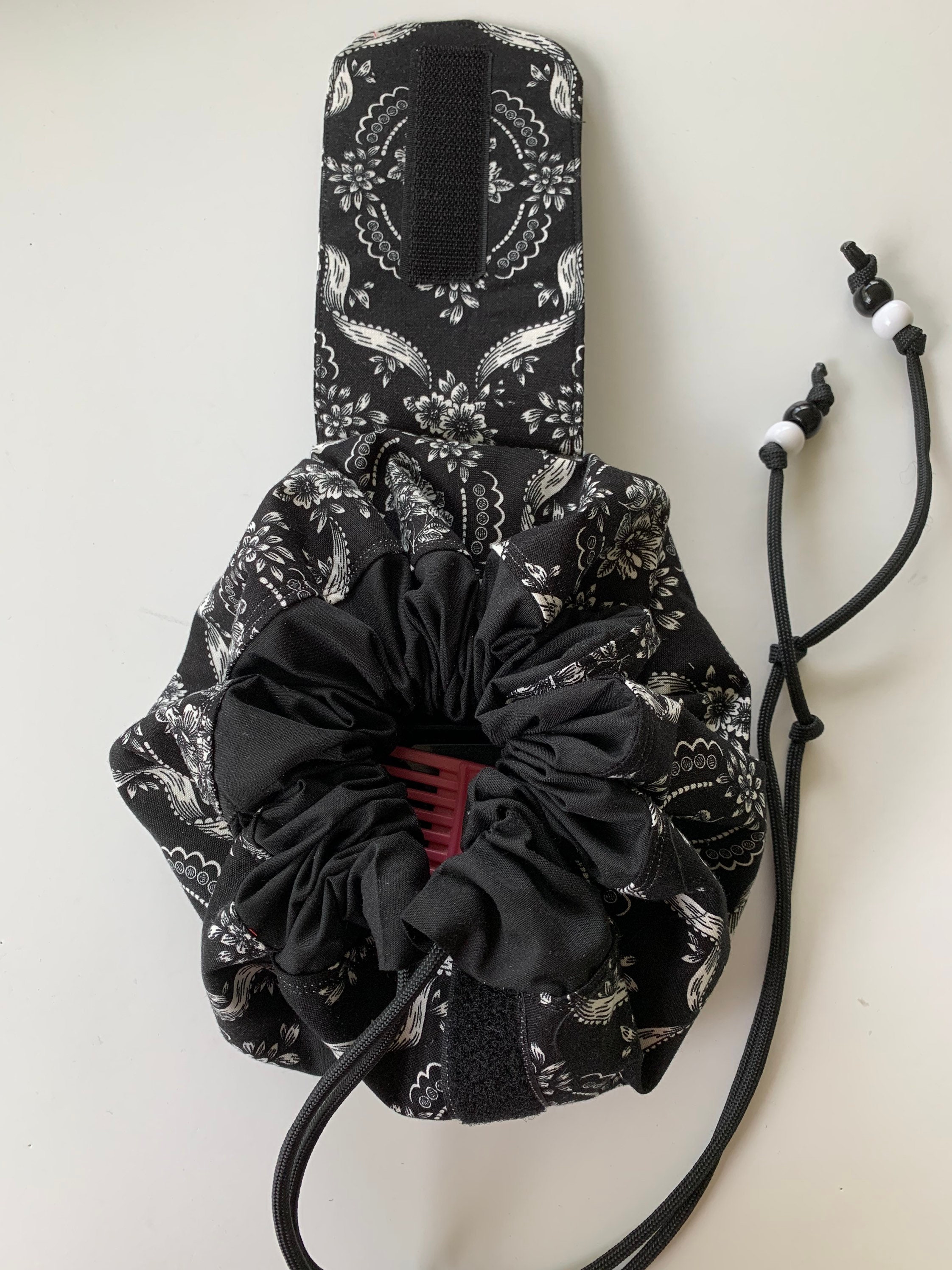 14 cosmetics round makeup bag drawstring cosmetics bag | Etsy