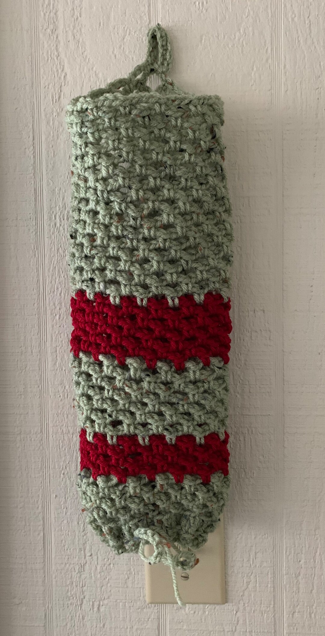 Plastic Grocery Bag Storage, Plastic Bag Holder, Hanging Trash Bag ...