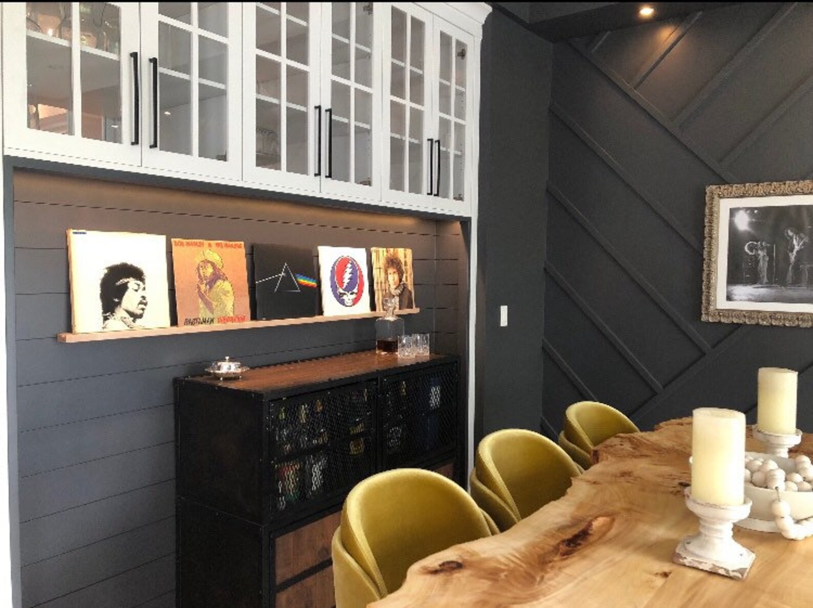 Vinyl Record Collection Display Shelf Wall-mounted Hardwood - Etsy