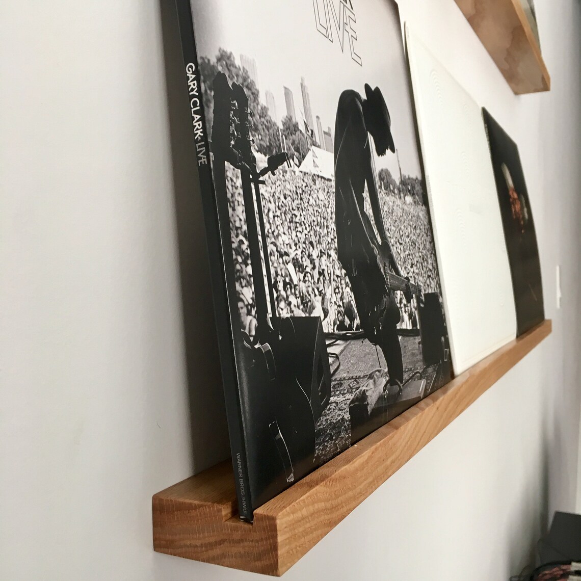 Vinyl Record Collection Display Shelf Wall-mounted Hardwood - Etsy