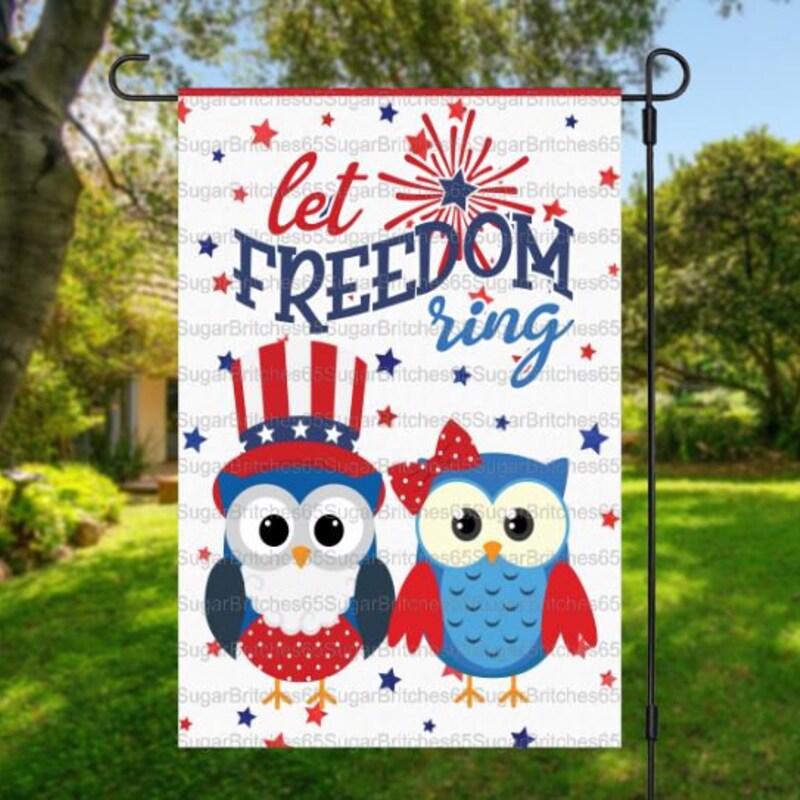 Patriotic Owl - Etsy