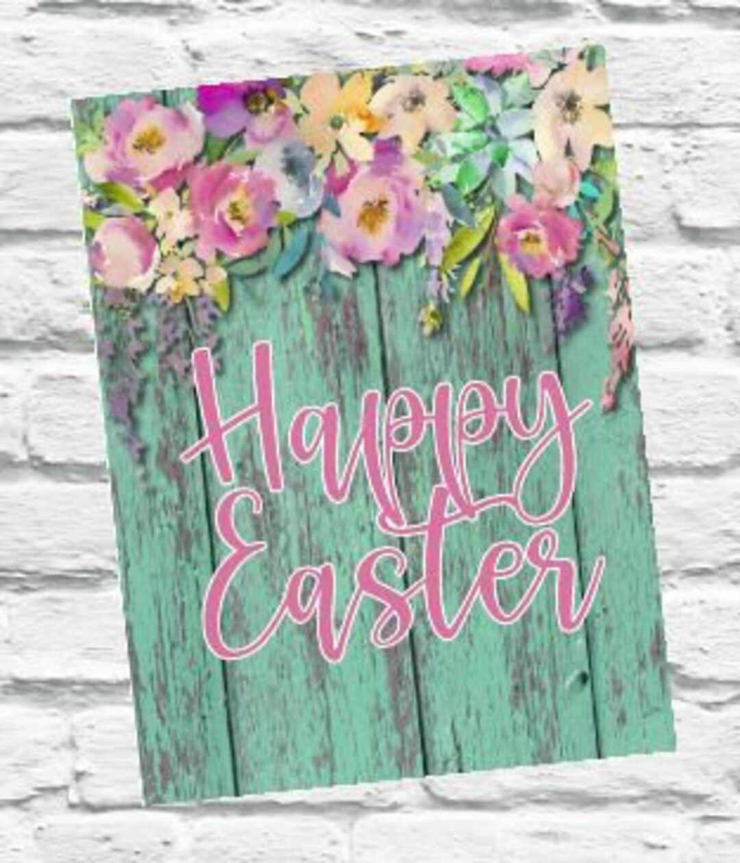 Easter Wreath Sign, Easter Wreath Attachment, Easter Decor, Easter ...