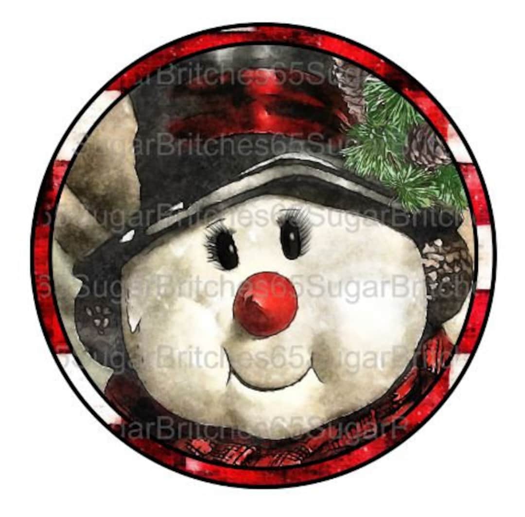 Snowman Wreath Sign Winter Wreath Sign Christmas Wreath - Etsy