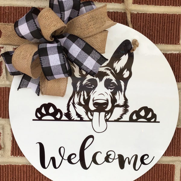 German Shepherd Sign - Etsy