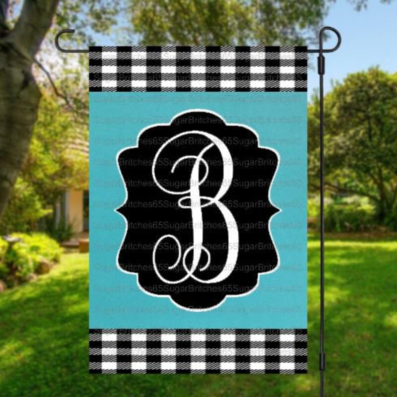 Burlap Garden Flag - Etsy