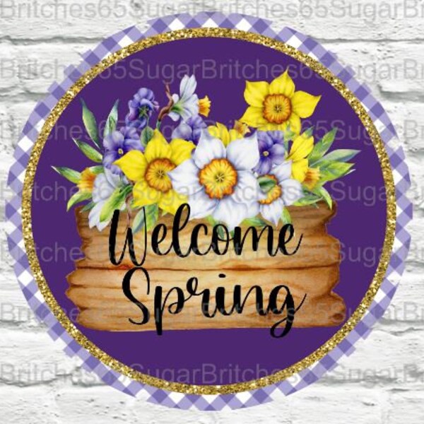 Spring Wreath - Etsy