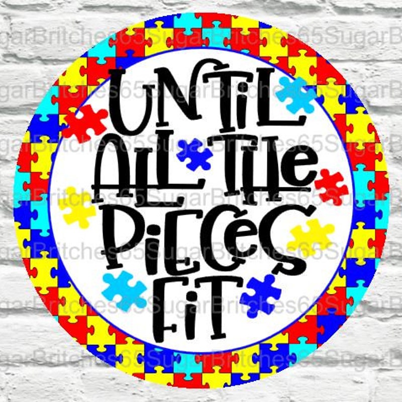 Autism Wreath - Etsy