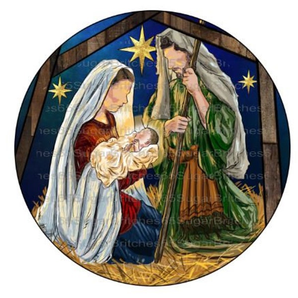 Nativity Sign - Etsy