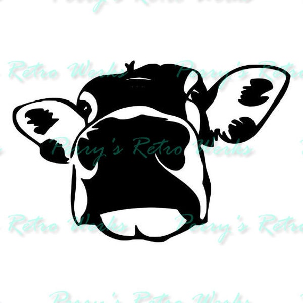 Cow Decal - Etsy