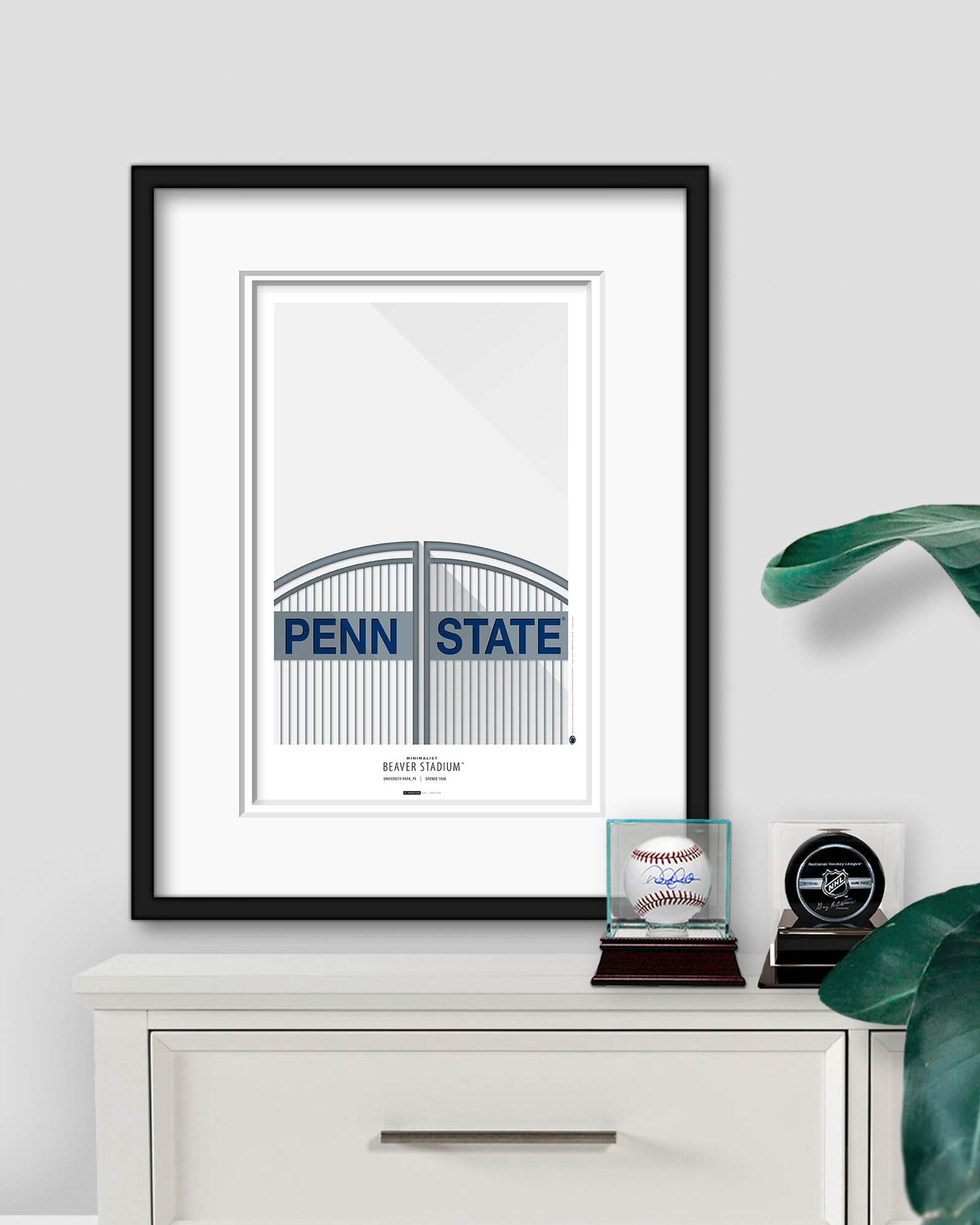 Minimalist Beaver Stadium - University Park, PA - Penn State Football ...