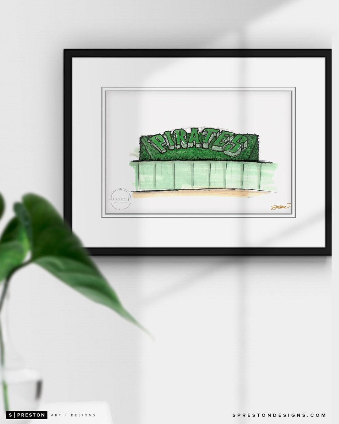 PNC Park Limited Edition Fine Art Print - Ballpark Art Print ...