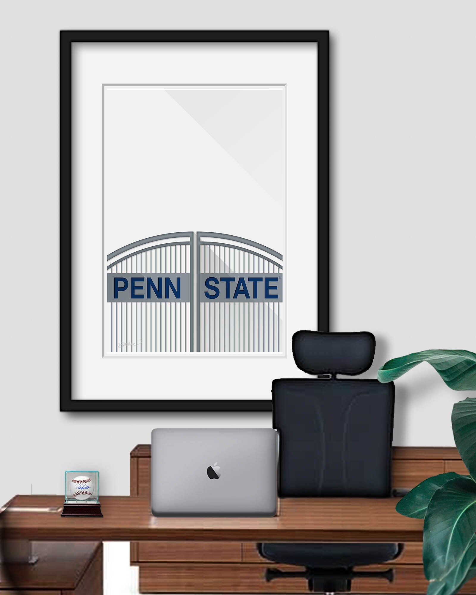 Minimalist Beaver Stadium - University Park, PA - Penn State Football ...