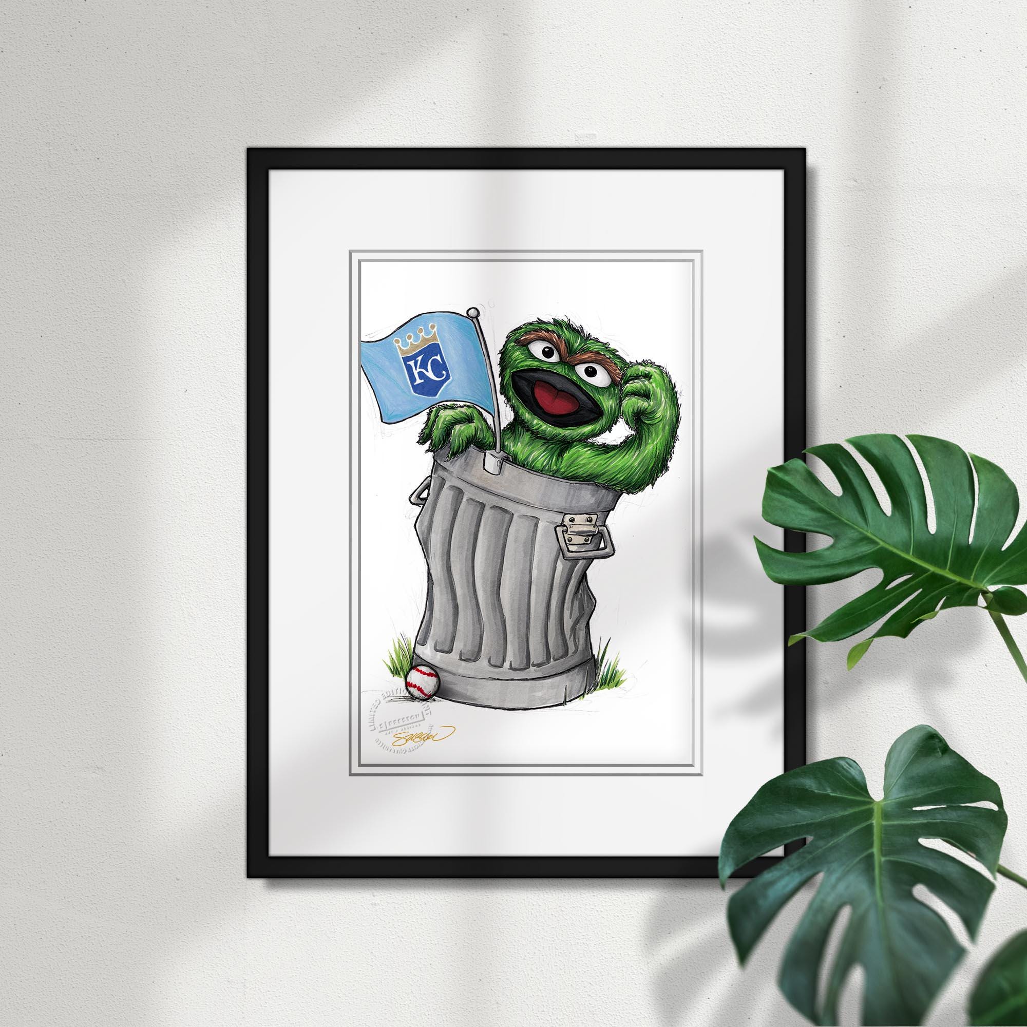 Oscar The Grouch Line Art