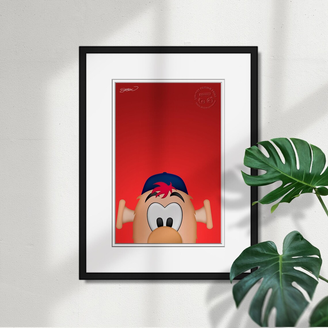 Minimalist Blooper - Atlanta Braves Mascot - MLB Licensed Limited ...