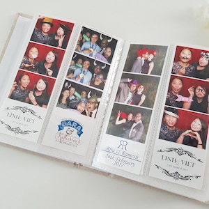 Photo Booth Print Out Photo Album - Holds 120 Photobooth 2x6 Photo ...