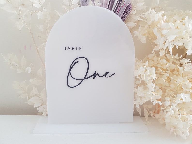 Acrylic Table Number Wedding Numbers Sign Table Numbers - Etsy