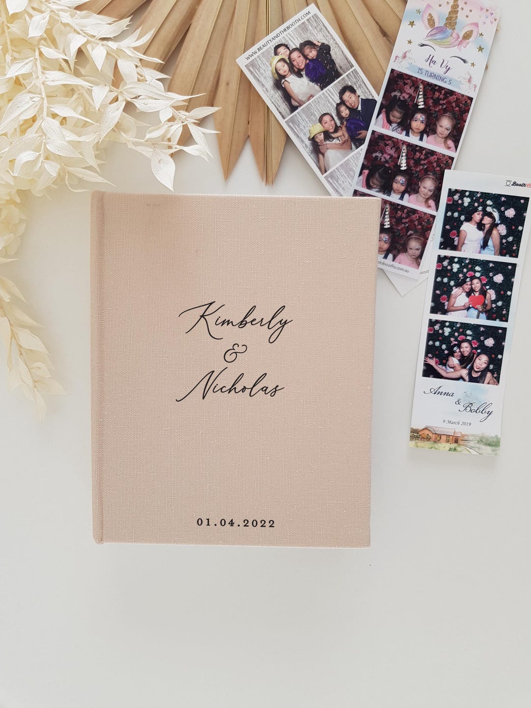 Photo Booth Print Out Photo Album - Holds 120 Photobooth 2x6 Photo ...