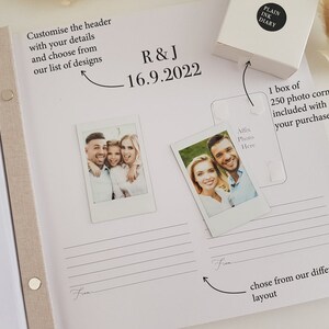 Extra Sheets for Our DIY Square/landscape/recipe Book, Guestbooks and ...