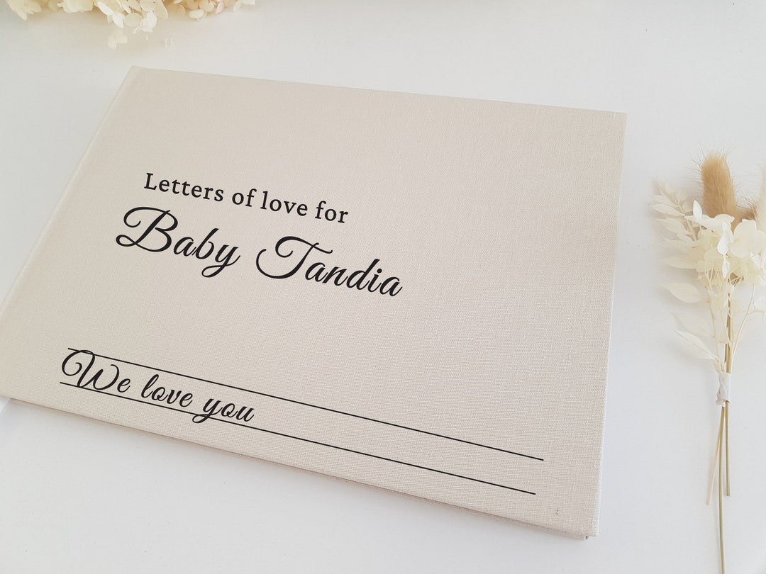Personalised Letters of Love for Baby, Letters to My Daughter Son Baby ...